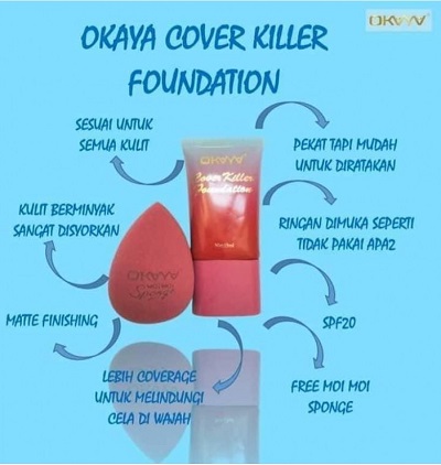OKAYA COVER KILLER - Best Buy Beauty Plaza
