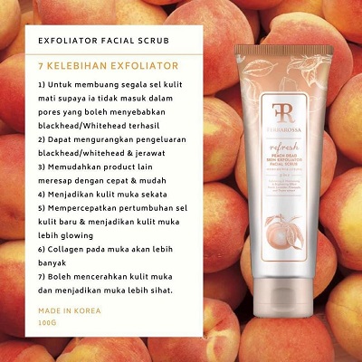 FERRAROSSA PEACH DEAD SKIN EXFOLIATOR - Best Buy Beauty Plaza