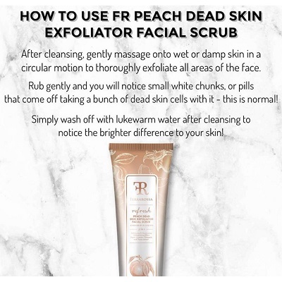 FERRAROSSA PEACH DEAD SKIN EXFOLIATOR - Best Buy Beauty Plaza