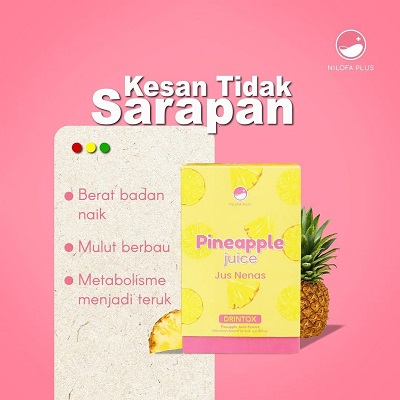 NILOFA PINEAPPLE JUICE DRINTOX - Best Buy Beauty Plaza