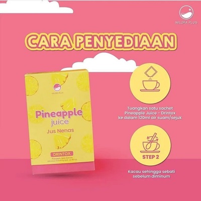 NILOFA PINEAPPLE JUICE DRINTOX - Best Buy Beauty Plaza