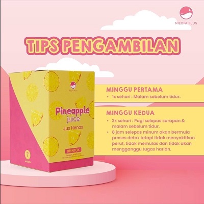 NILOFA PINEAPPLE JUICE DRINTOX - Best Buy Beauty Plaza