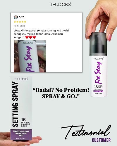 TRULOOKS FIX STAY SETTING SPRAY - Best Buy Beauty Plaza