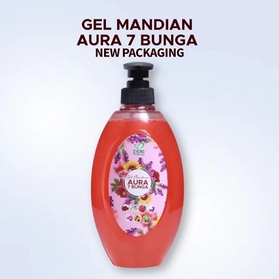 DHERBS GEL MANDIAN AURA 7 BUNGA - Best Buy Beauty Plaza