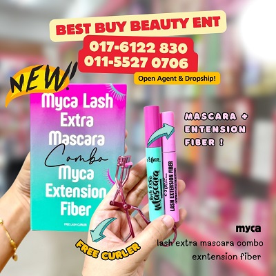 MYCA LASH EXTRA MASCARA COMBO EXTENSION FIBER - Best Buy Beauty Plaza